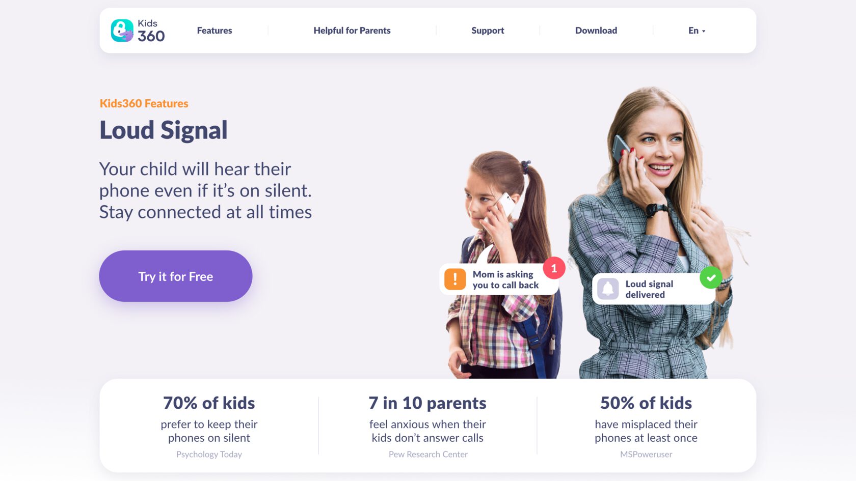 Loud Signal — Kids360 App